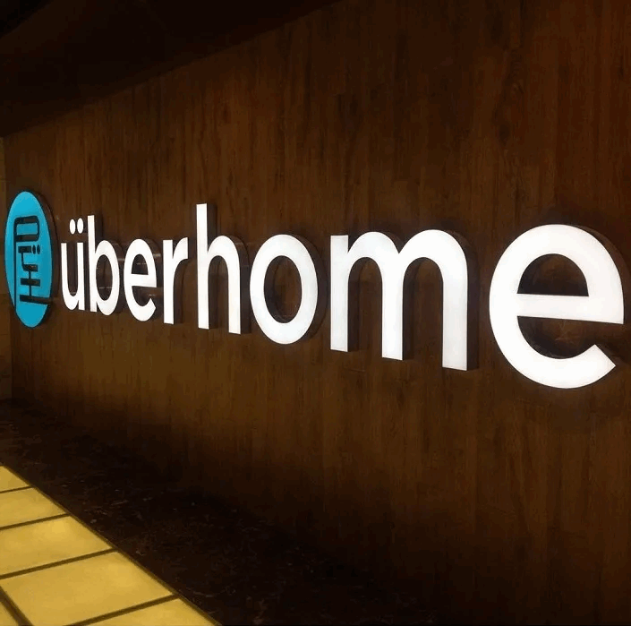 Backlit Light Up LED Channel Letter Companies|luzleddisplays.com